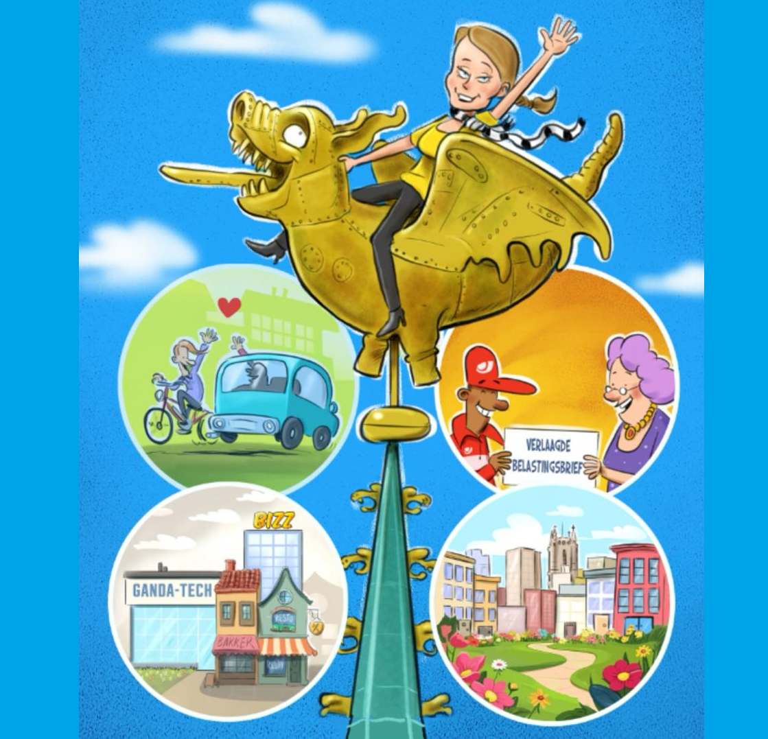 Voorstelling verkiezingsprogramma N-VA Gent. Anneleen Van Bossuyt: “Gentenaars die het anders ...